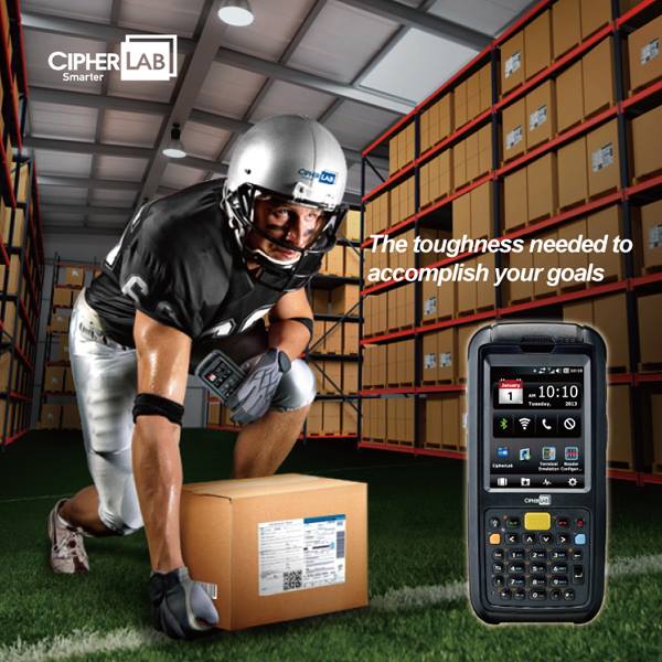 CipherLab CP60 Mobile Computer Takes WLAN Higher with Wi-Fi Certification